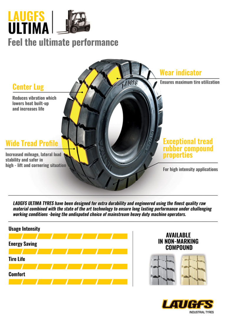 Laugfs Industrial Tyres | Laugfs Rubber – Europe – Industrial Tyres